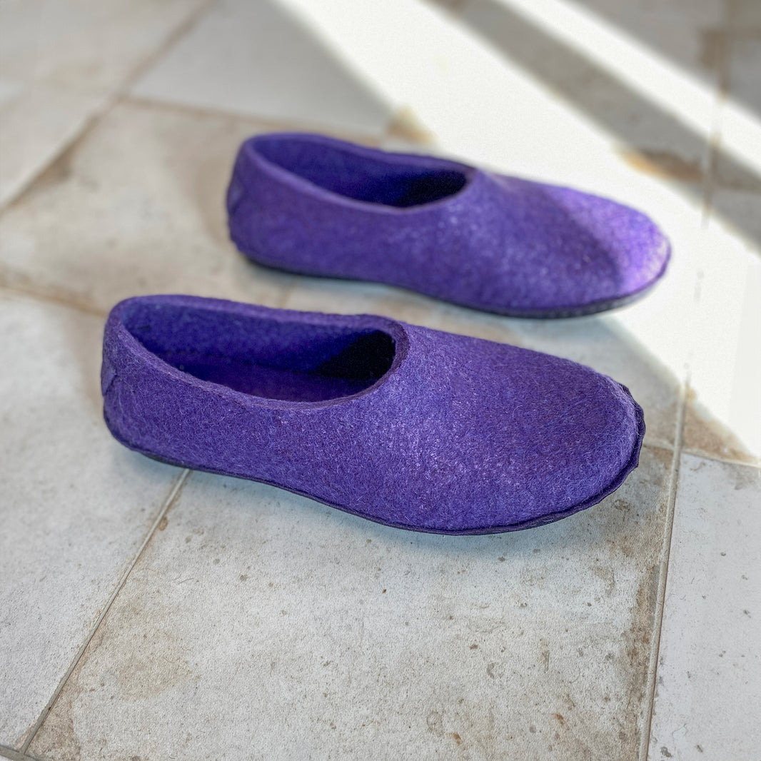 BureBure - Handcrafted Woolen Slippers – BureBure handmade felted wool ...