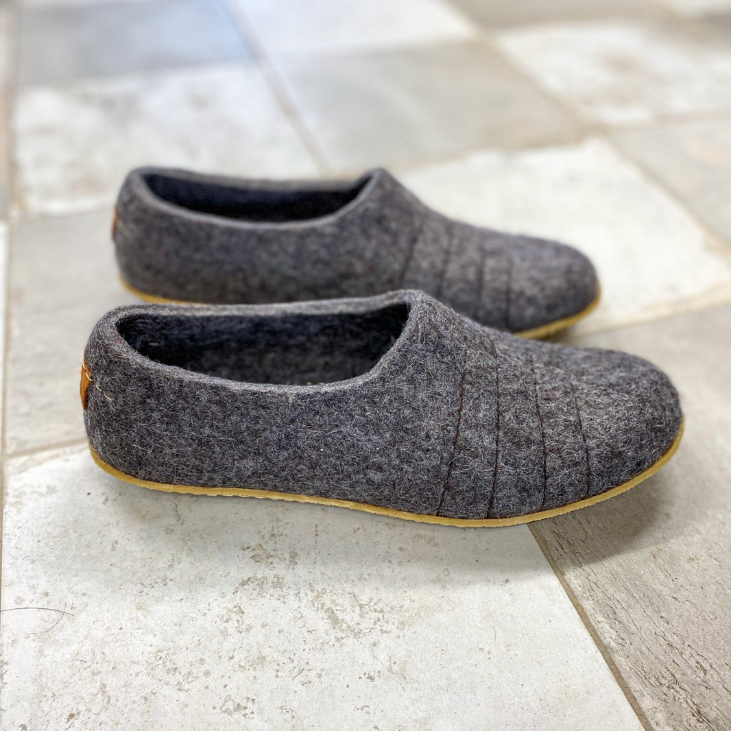 BureBure - Handcrafted Woolen Slippers – BureBure handmade felted wool ...