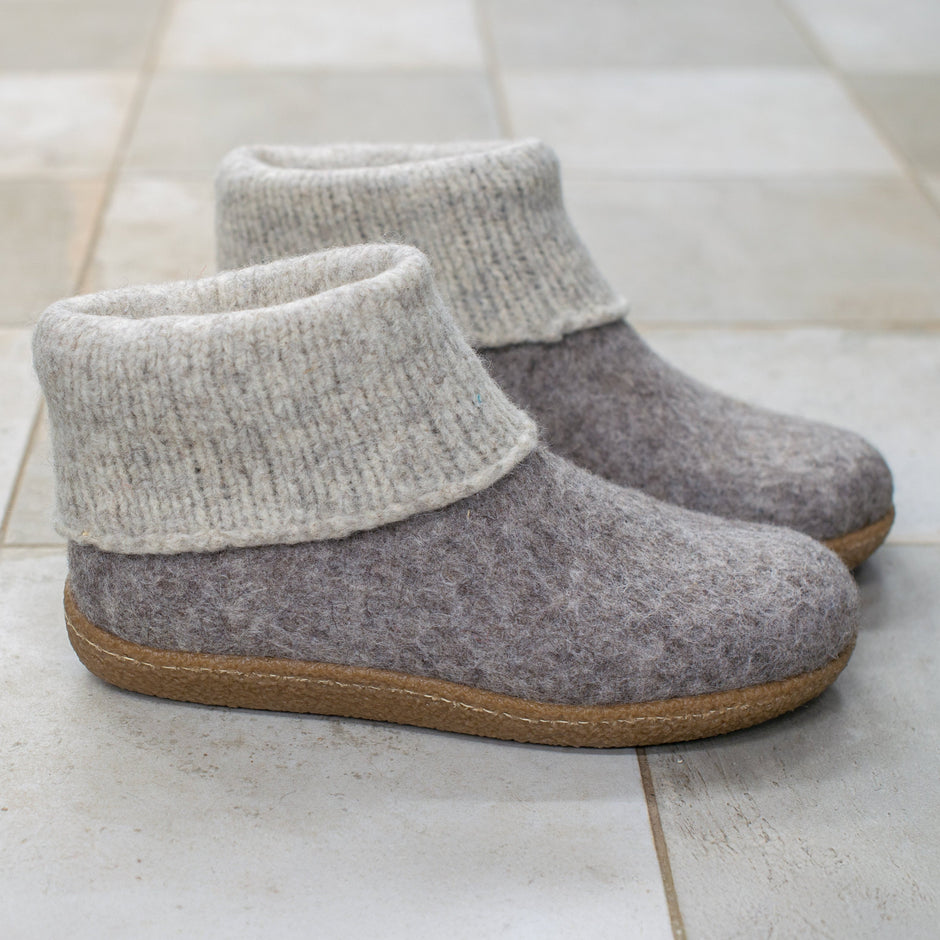 WOOBOOTS. Hand Felted Wool Ankle Boots and Booties that Keep You Warm ...