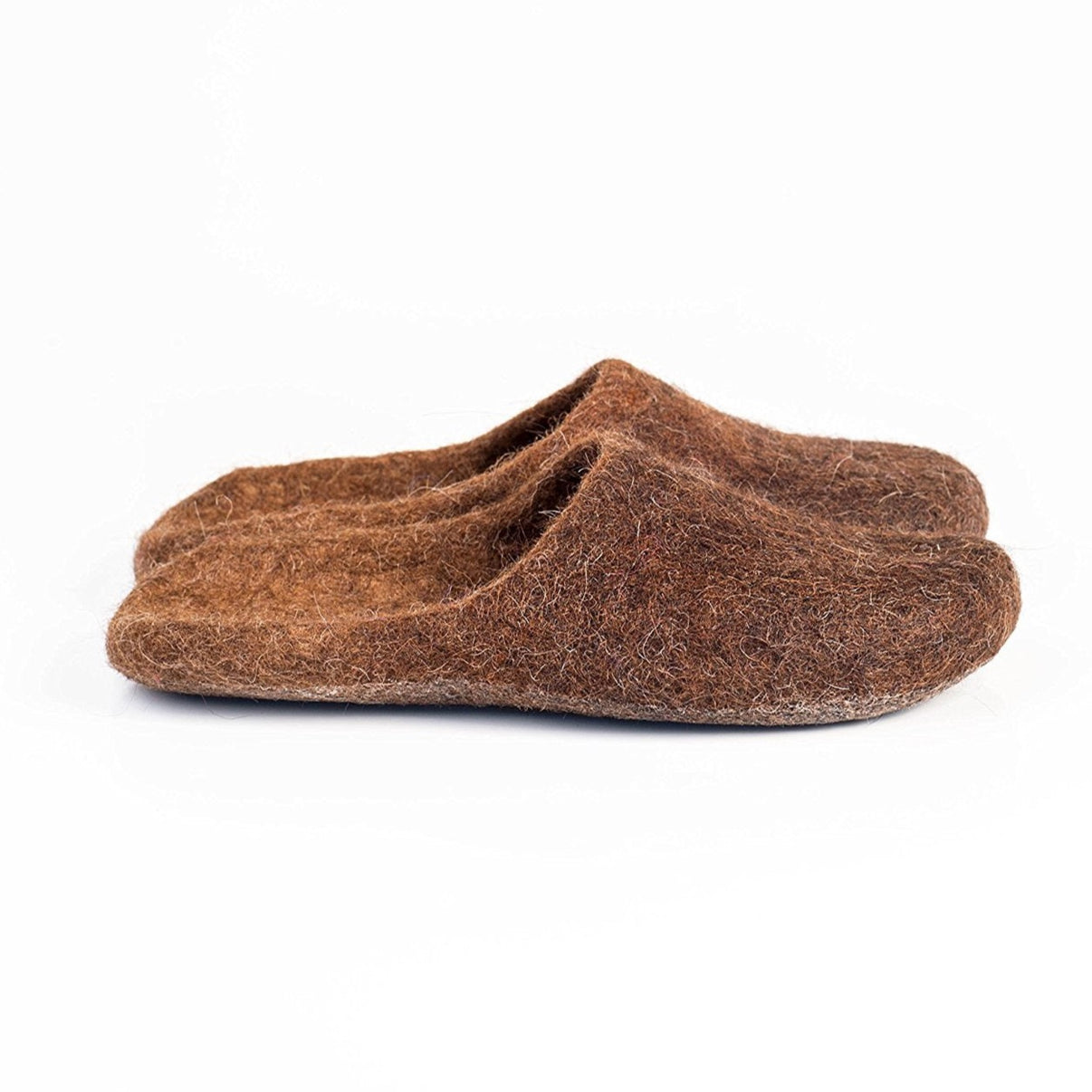 Alpaca slip-ons women's slippers – BureBure handmade felted wool slippers
